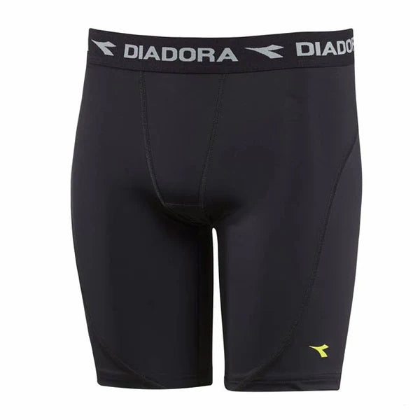 Diadora Junior Compression Shorts - Black – Football Plus Australia